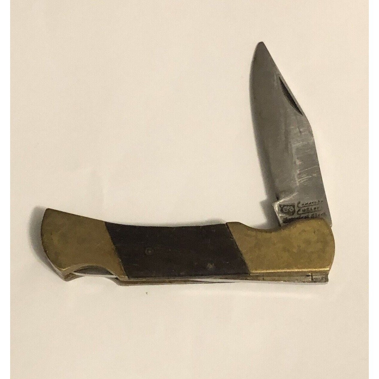 Vtg Comanche Cutlery Stainless Steel Folding Pocket Knife Plain ...