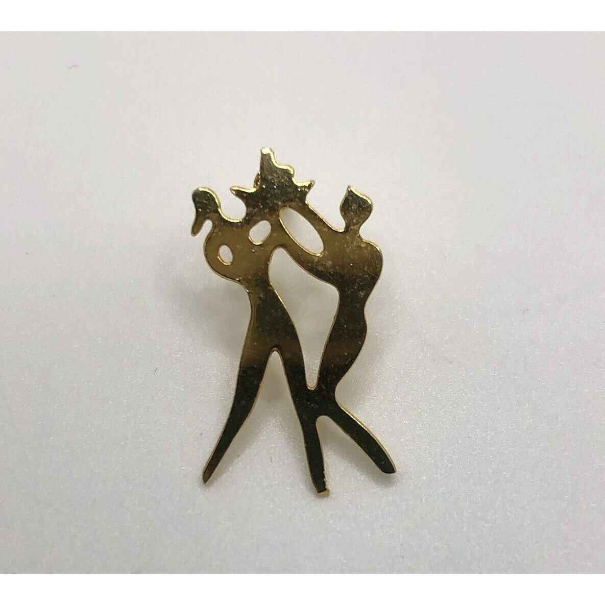 Vintage Gold Tone Dancing Winning Couple Pin Pinback Winners Lapel - Etsy