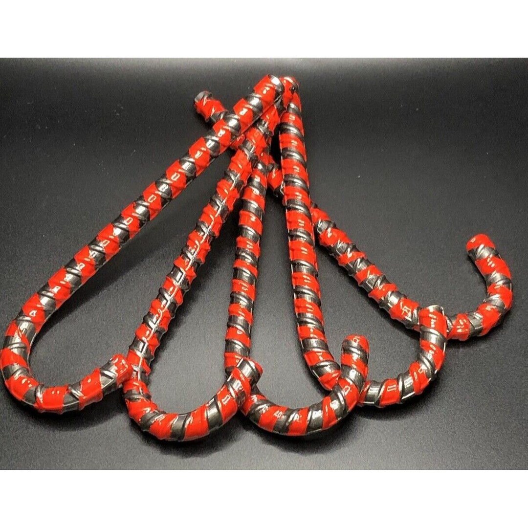Candy Cane Iron Art Hand Bent Rebar Ornament Christmas Metal Holiday ...