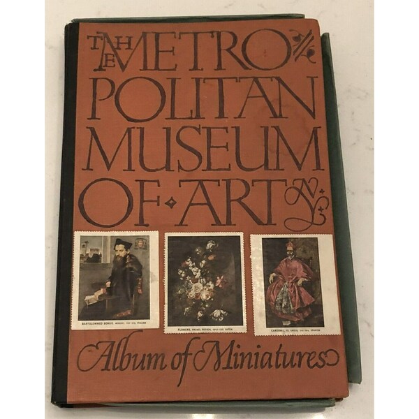 Metropolitan Museum of Art Album of Miniatures - Etsy