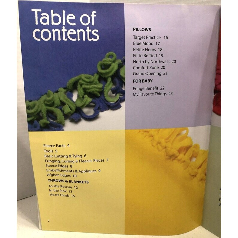 Beginner's Guide to Fleece and Fun With Fleece Easy Project Books Lot ...