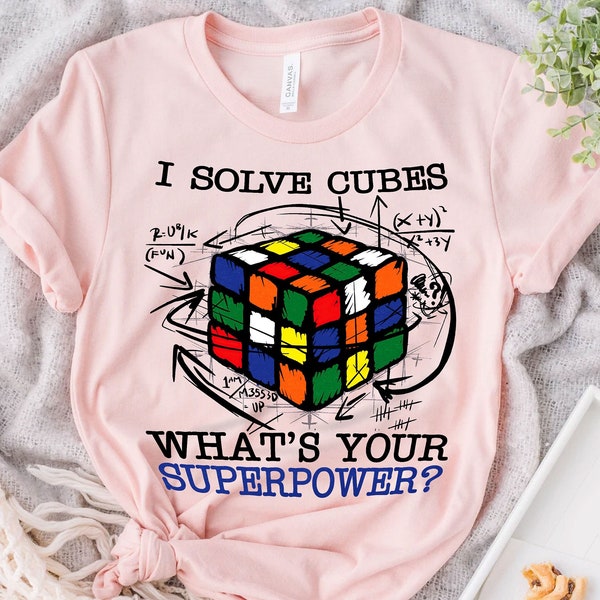 Rubiks Cube Shirt - Etsy