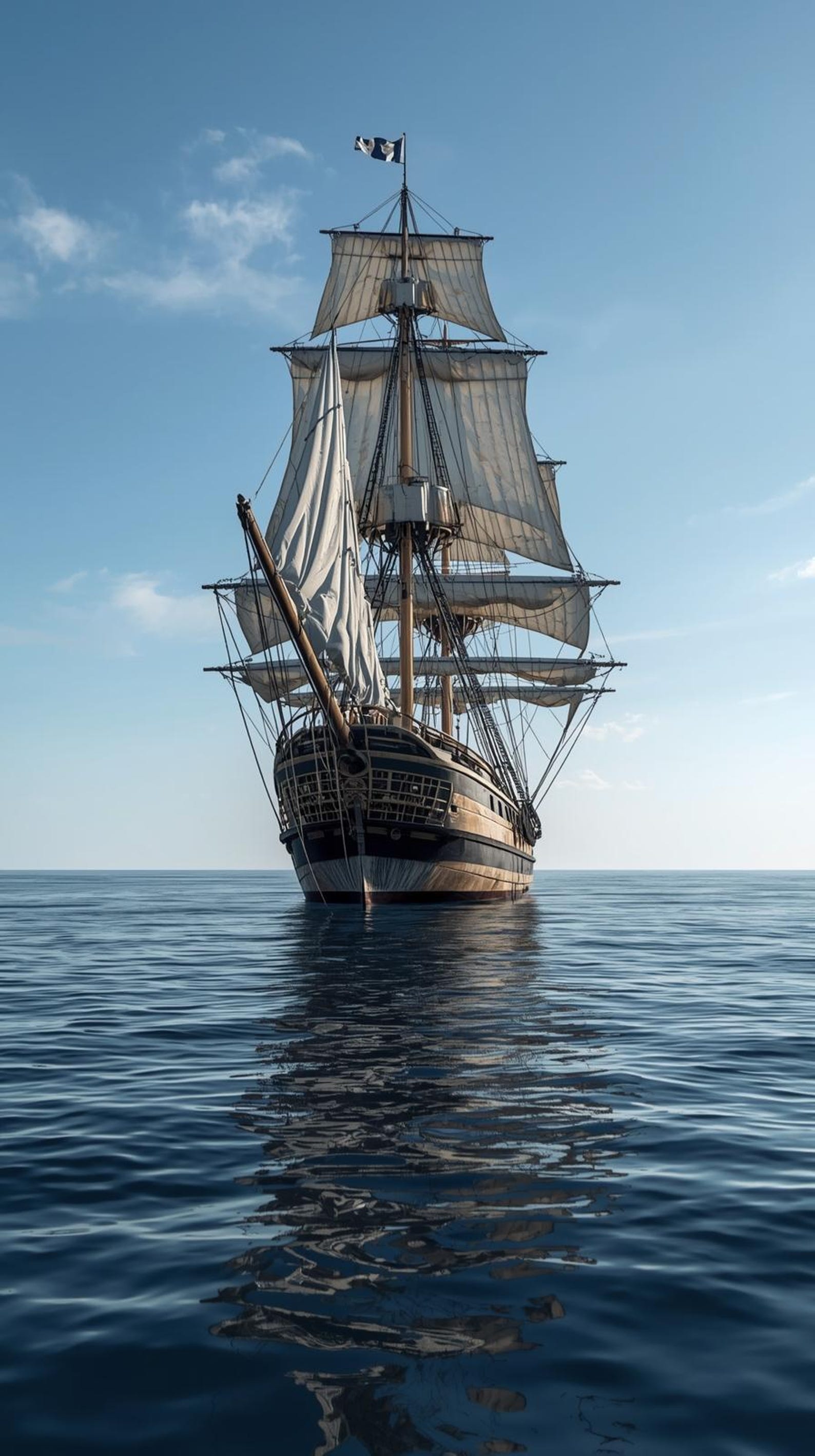 Ship Art Print | Nautical Digital Download | Ocean Adventure Poster ...