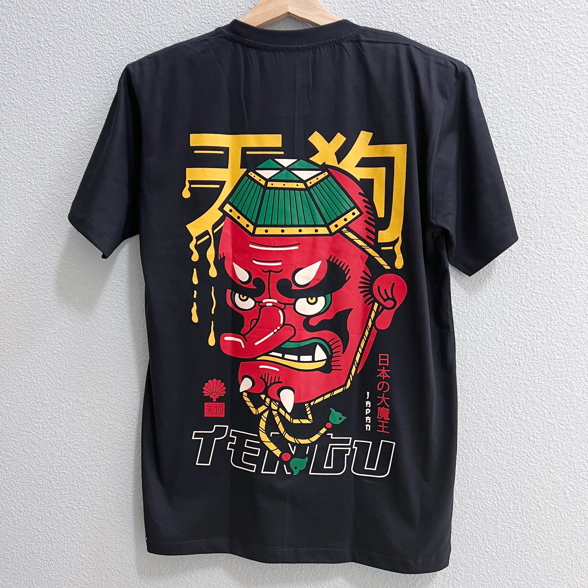 Japanese Tengu T-shirt, Japan Legendary Creature Graphic Design Tee for ...