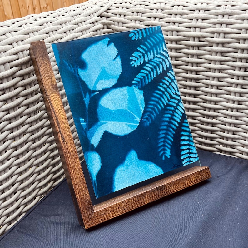 Hypatia (lg) - Cyanotype Framed Reproduction Art Print - Etsy