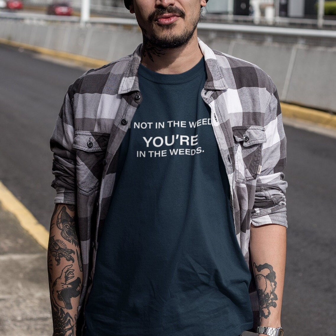 In the Weeds | Server Shirt | Restaurant Industry | Bartender Gift ...
