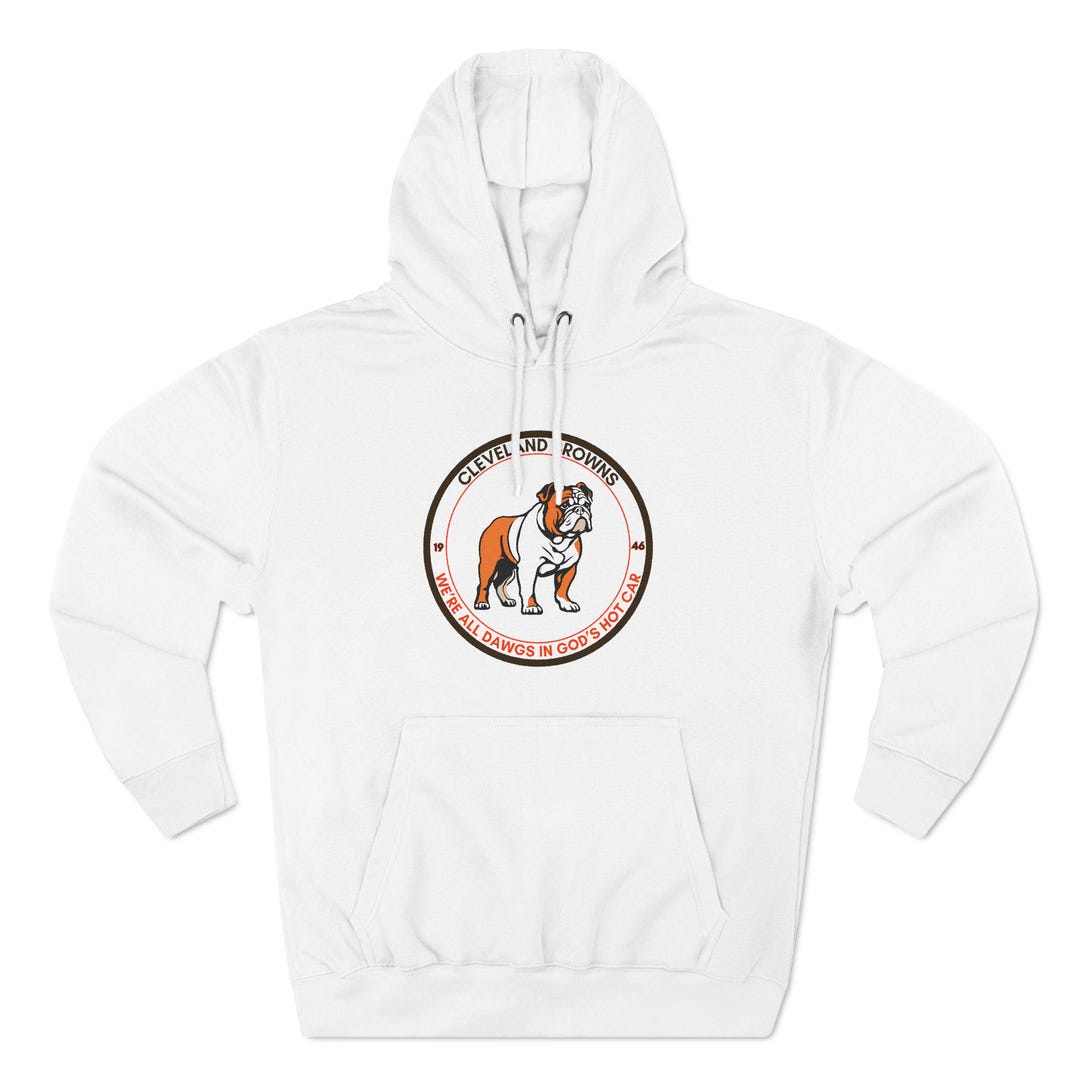 Cleveland Browns Dawg Poud Hoodie - Funny, NFL Browns, Cleveland Hoodie ...