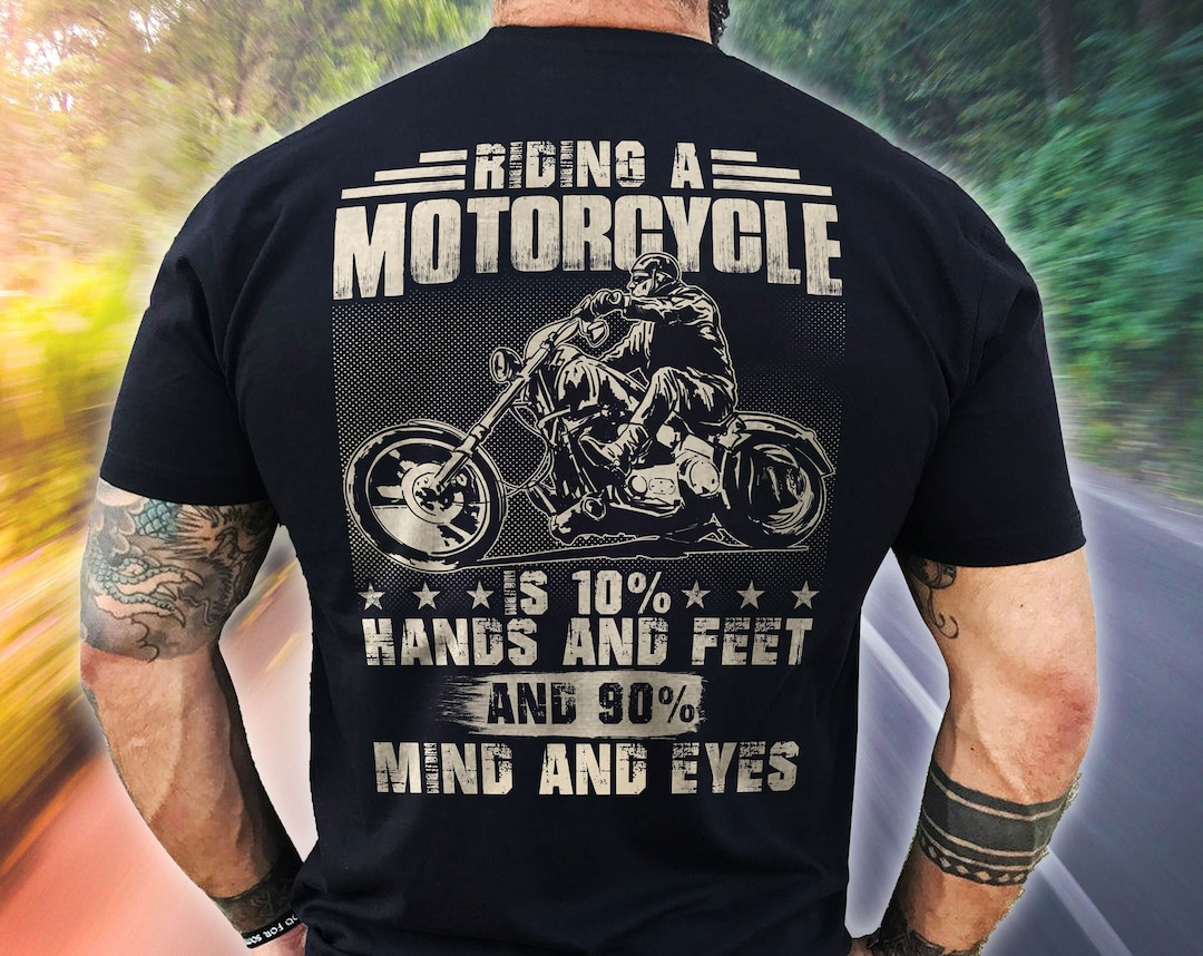 Riding a Motorcycle Shirt Funny Biker Gift Shirt Motorcycle - Etsy