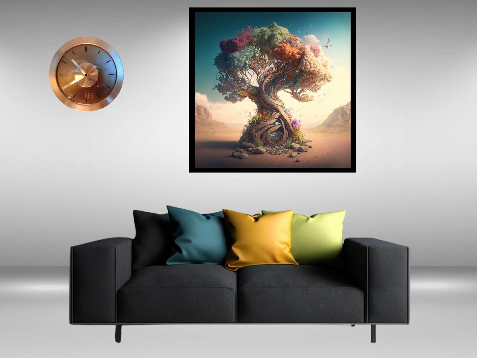 Hyper-detailed Tree of Life Illustration Digital Download AI Art Piece ...