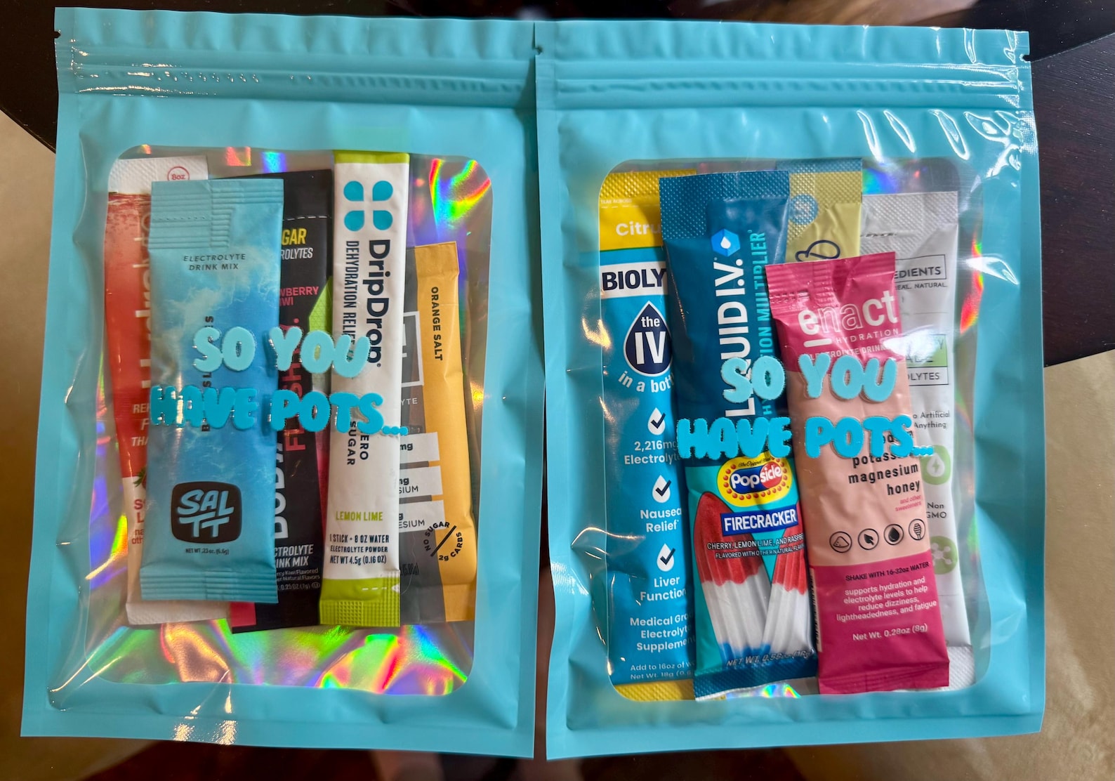 POTS Hydration Sample Pack - Etsy