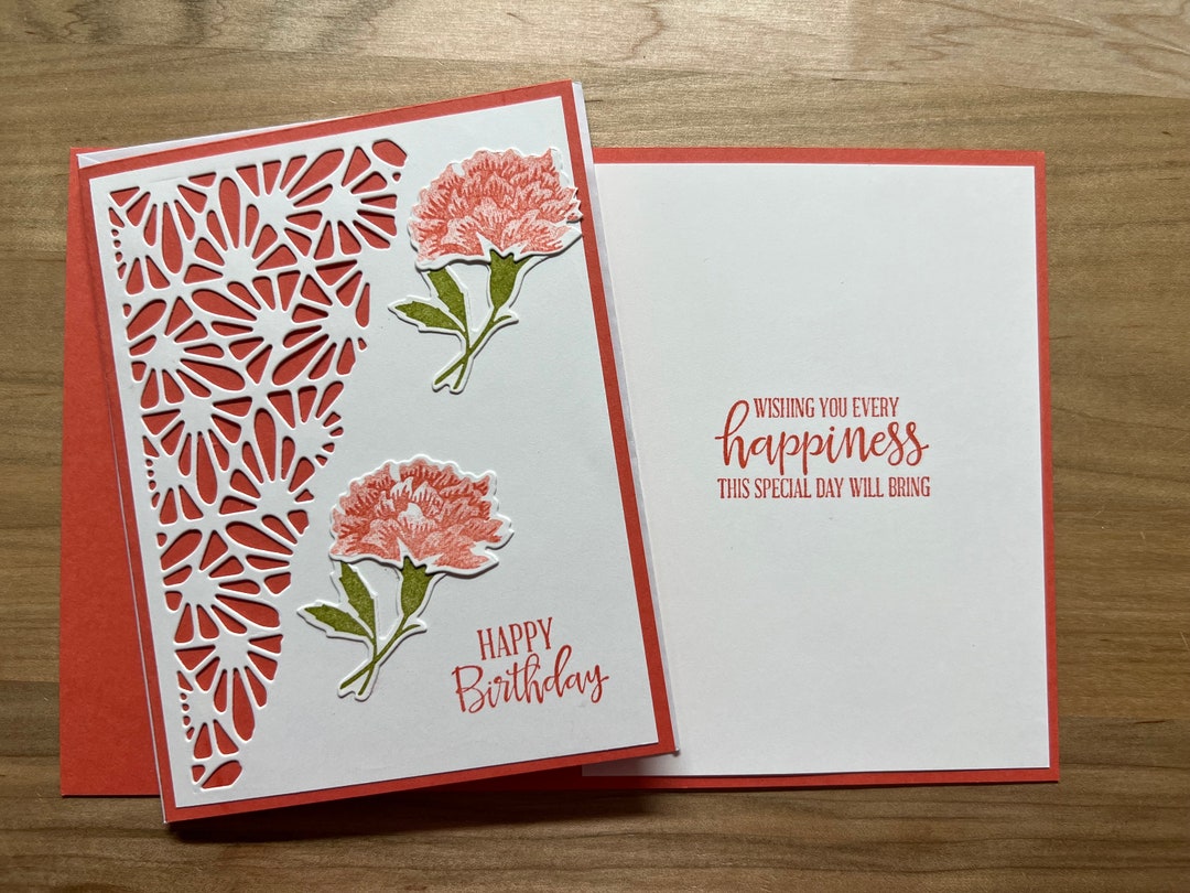 Handmade Stampin up Greeting Card - Etsy