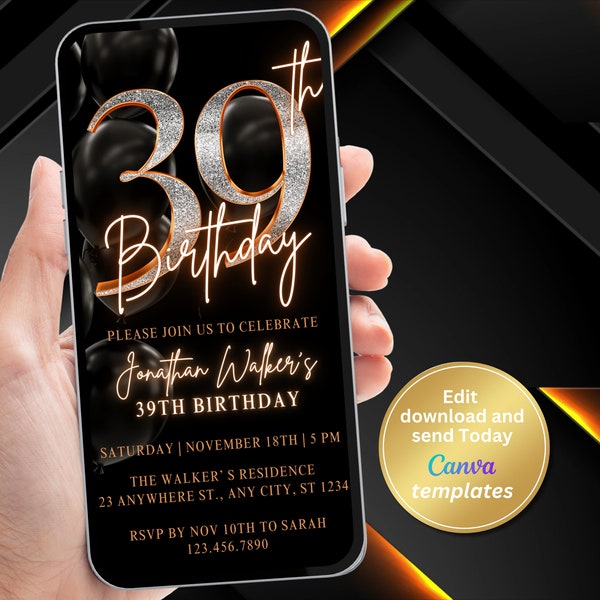 39th Birthday - Etsy UK