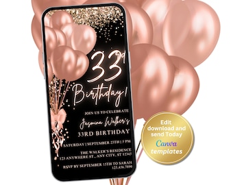 Buy Hello 33 Sign, Cheers to 33 Years, 33rd Birthday Sign, 33rd ...