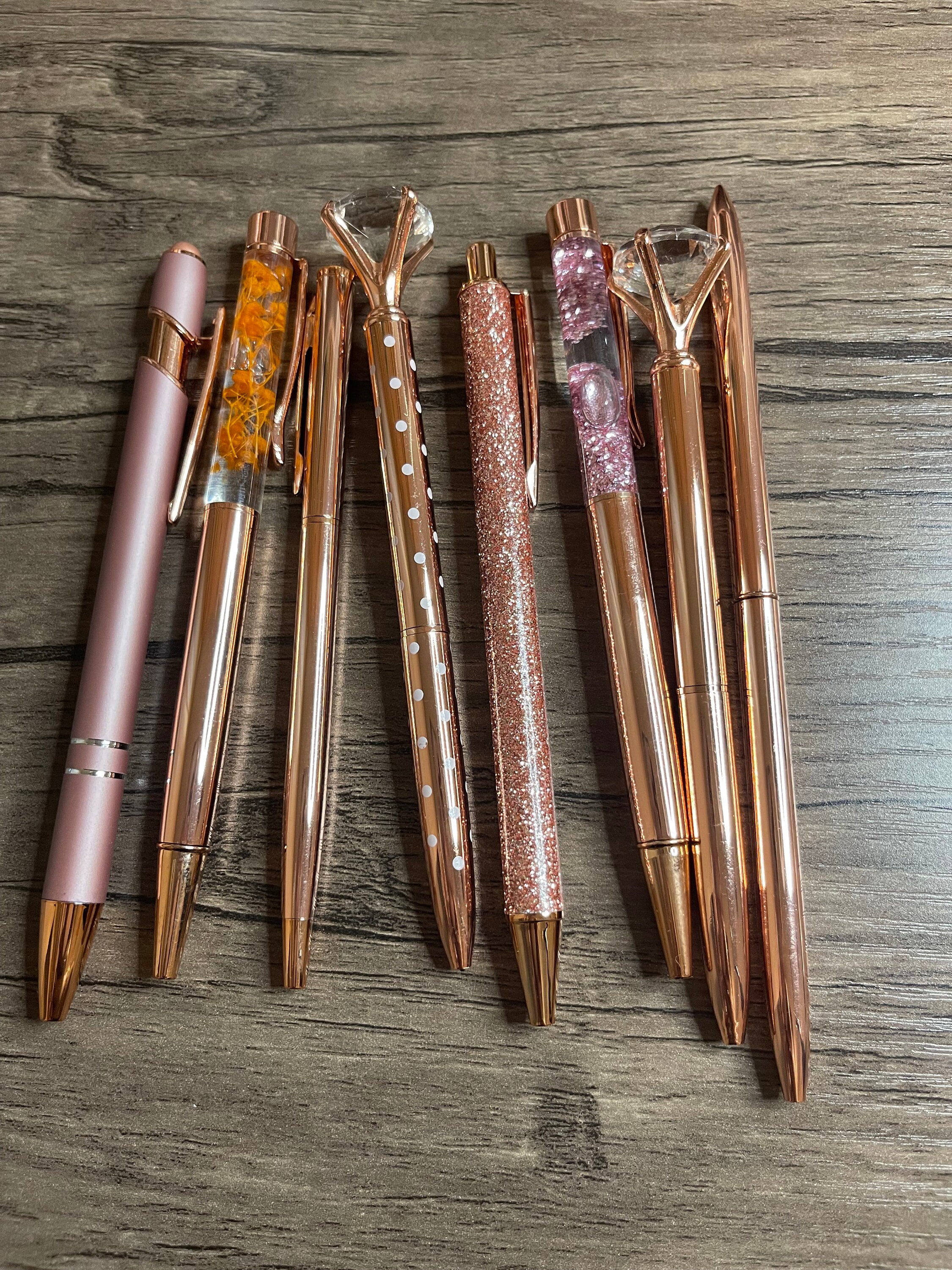 Rose Gold Pens - Etsy