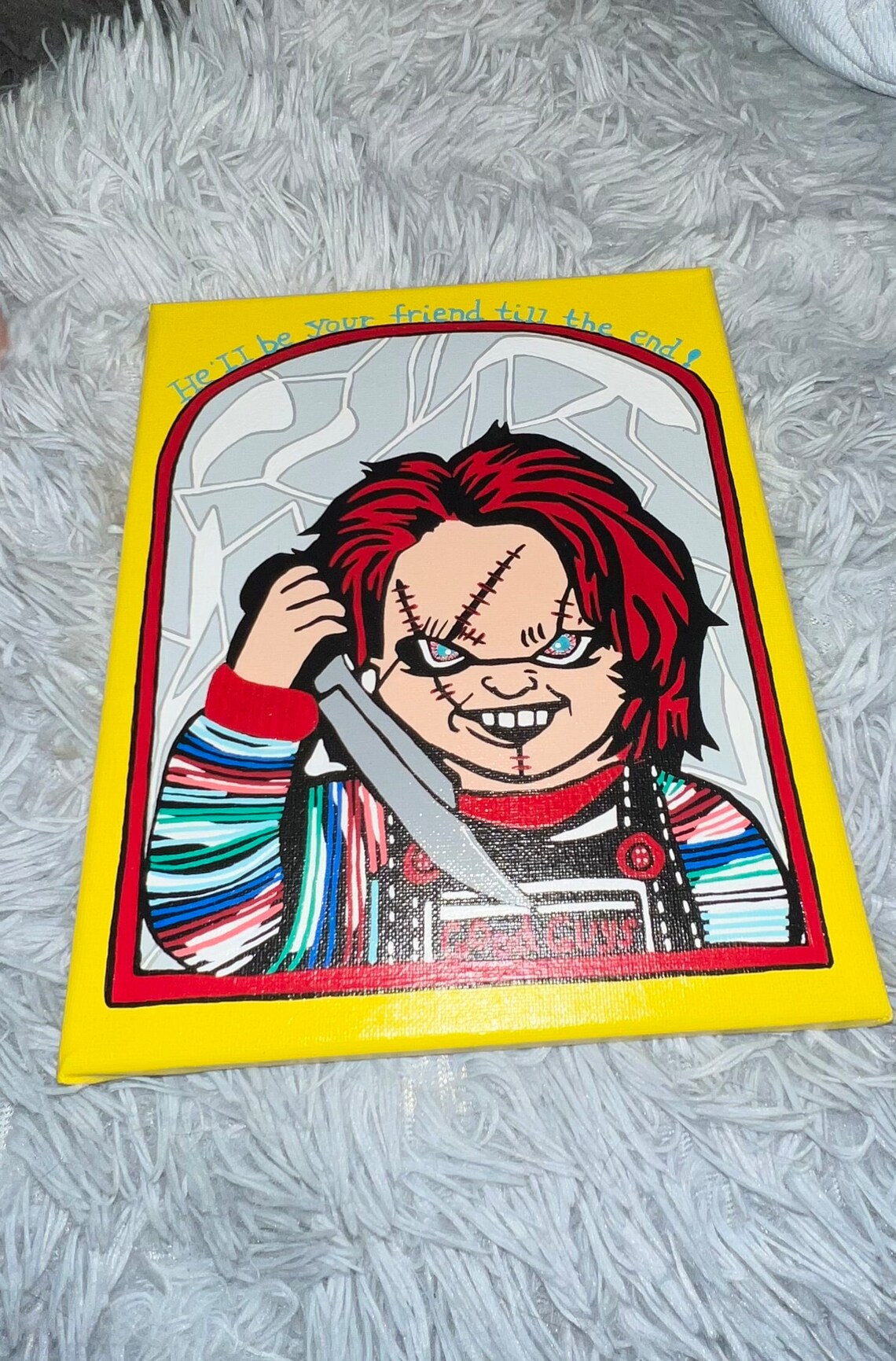Chucky Painting - Etsy