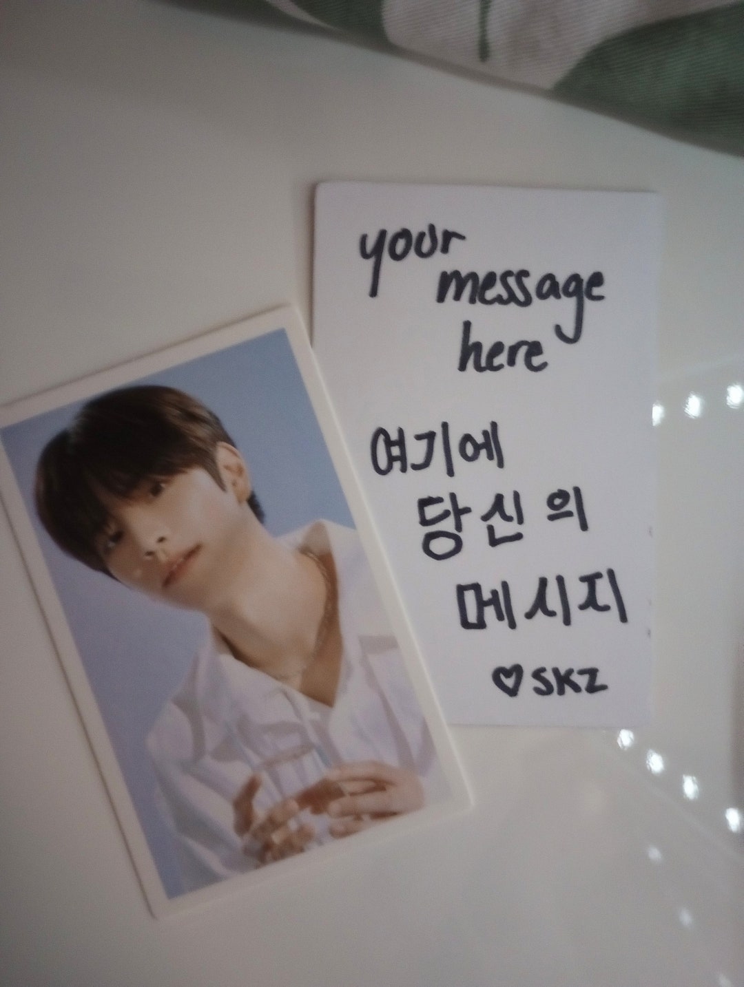Personalized Seungmin Photocards stray Kids - Etsy
