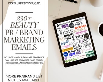 Brand PR Email List - Etsy