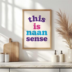 Indian Art, Naan Sense, Punjabi Art Print, Desi Art, Digital Download ...