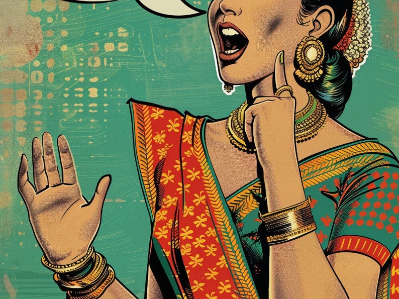 Indian Pop Art Prints, Desi Kitchen Decor (digital Download) - Etsy UK