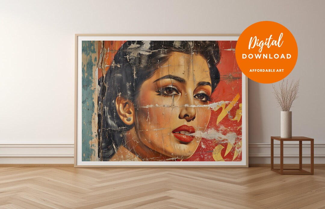 Indian Poster, Digital Download, Bollywood Movie Poster, Desi Art ...