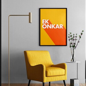 Indian Desi Sikh Ek Onkar Poster, Sikh Poster, Sikh Art, Desi Art ...