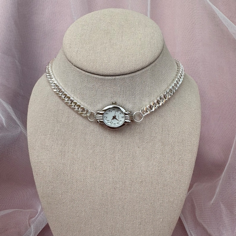 Watch Choker Necklace - Etsy