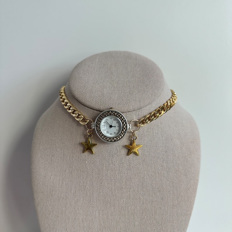 Watch Choker Necklace - Etsy