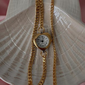 Gold Heart Watch Bracelet – the Perfect Valentine’s Day Gift! - Etsy