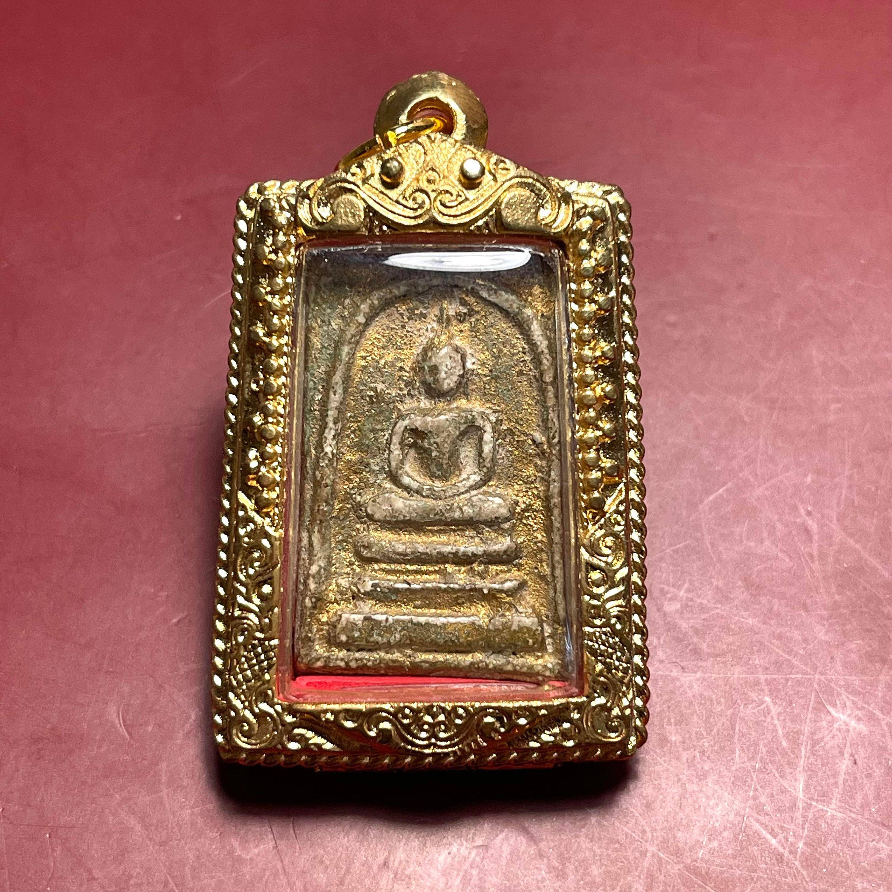 Phra Somdej THAI AMULET Buddha Talisman Pendant Luck Charms Old Rare - Etsy