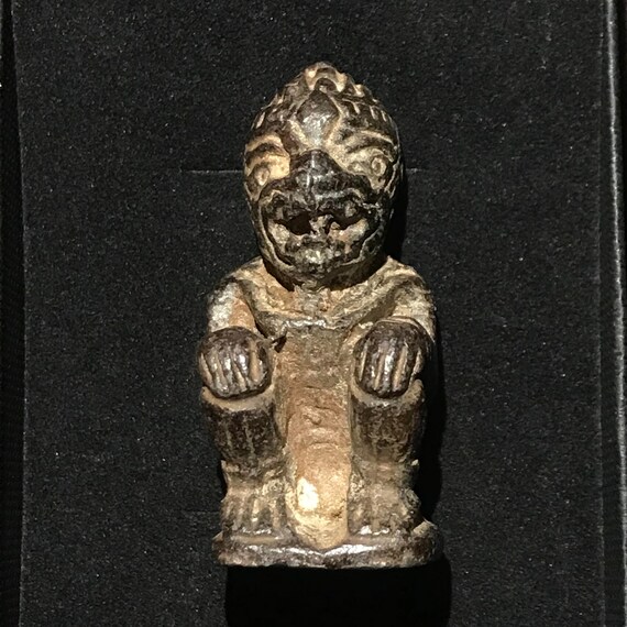 Thai Hanuman Amulet Buddha Temple Talisman Pendant Ch… - Gem