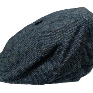 Peaky Blinders Newsboy Hat Gatsby Cap Flat Tweed Herringbone Mens 8 ...