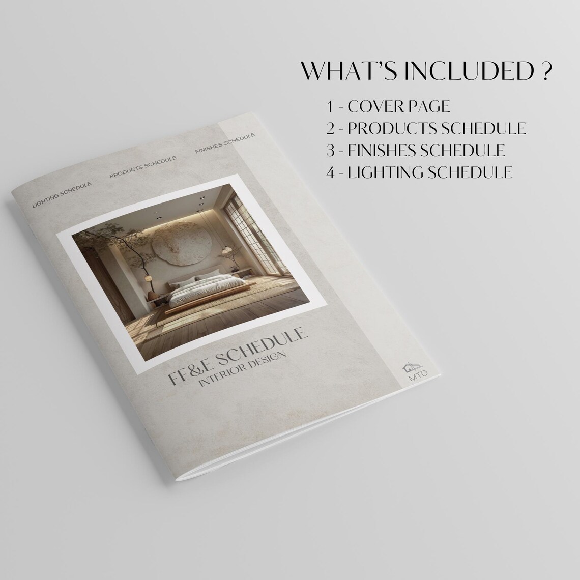 Interior Design FF&E Schedule Template, Furniture, Finishes and Project ...