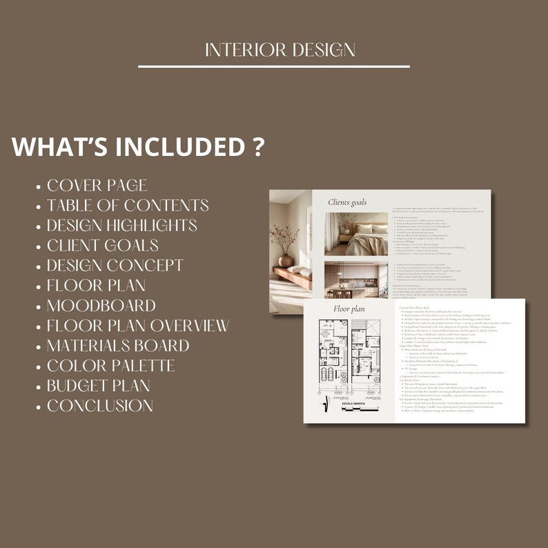 Interior Design Proposal Template | Interior Design Presentation ...