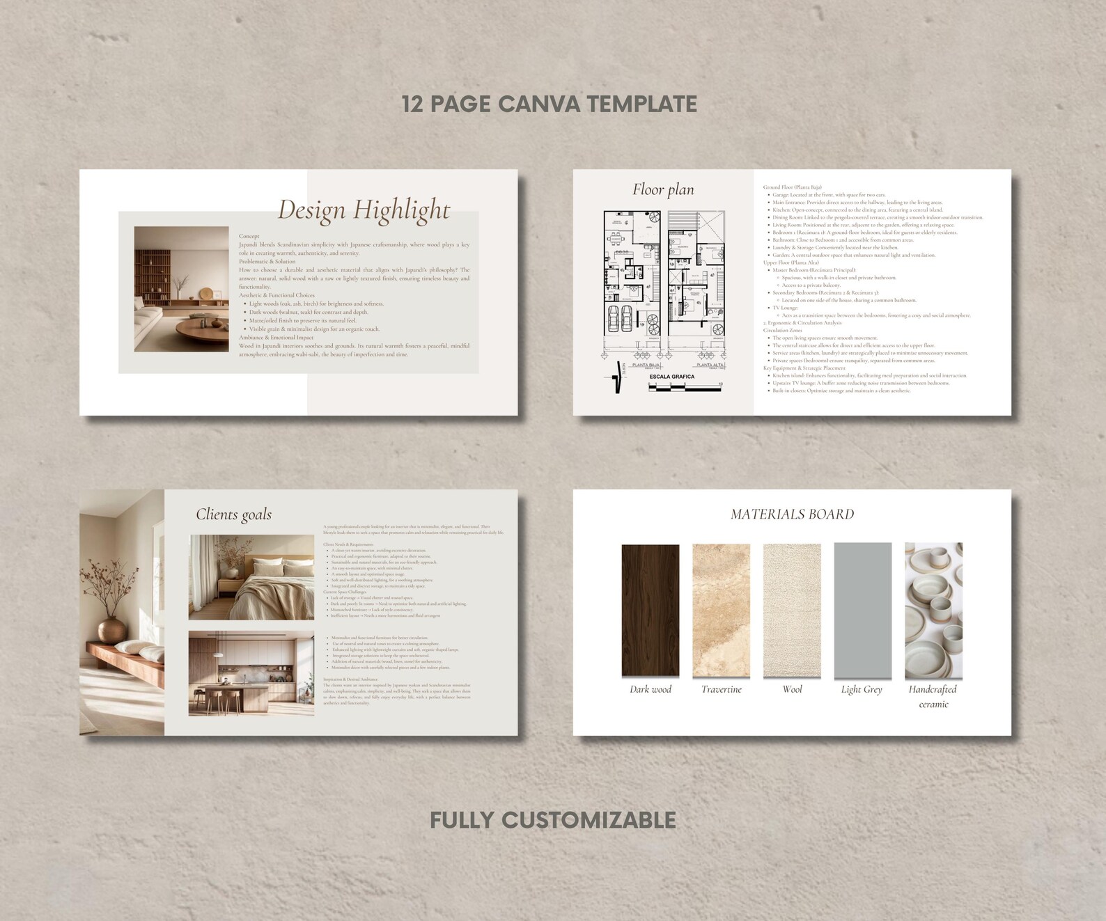 Interior Design Proposal Template | Interior Design Presentation ...
