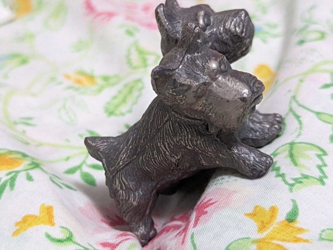 Antique Cast Iron Scottish Terriers - Etsy