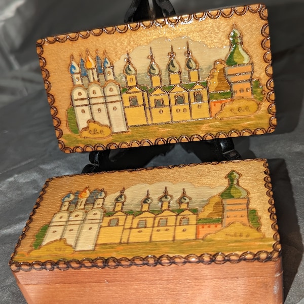 Carved Russian Box - Etsy