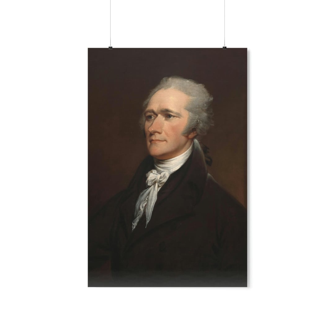 Alexander Hamilton Portrait by John Trumbull (24"x36") - Etsy