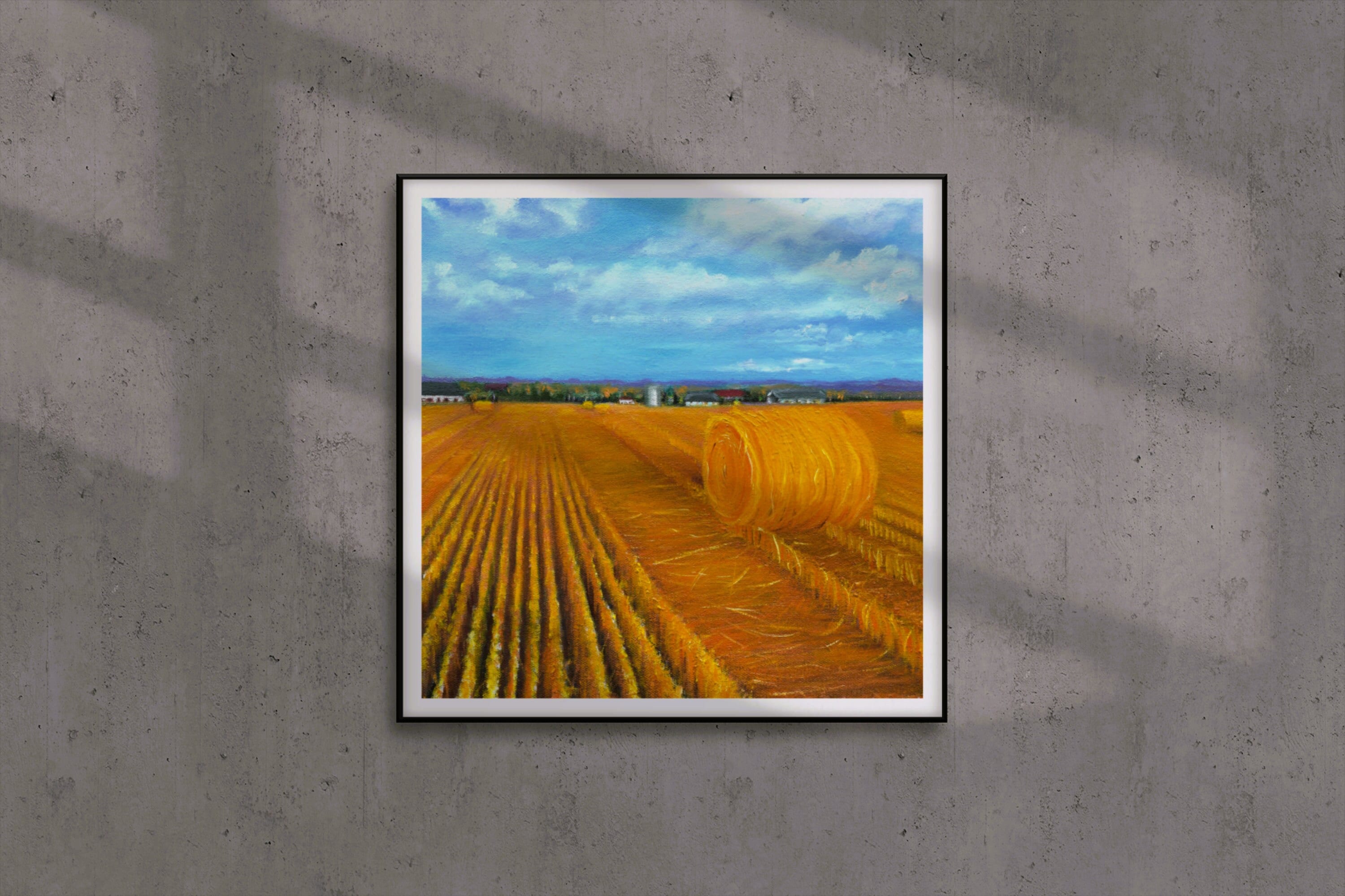 Mellow Feeling, Original Art Print, Fine Art Hay Print, Beautiful ...