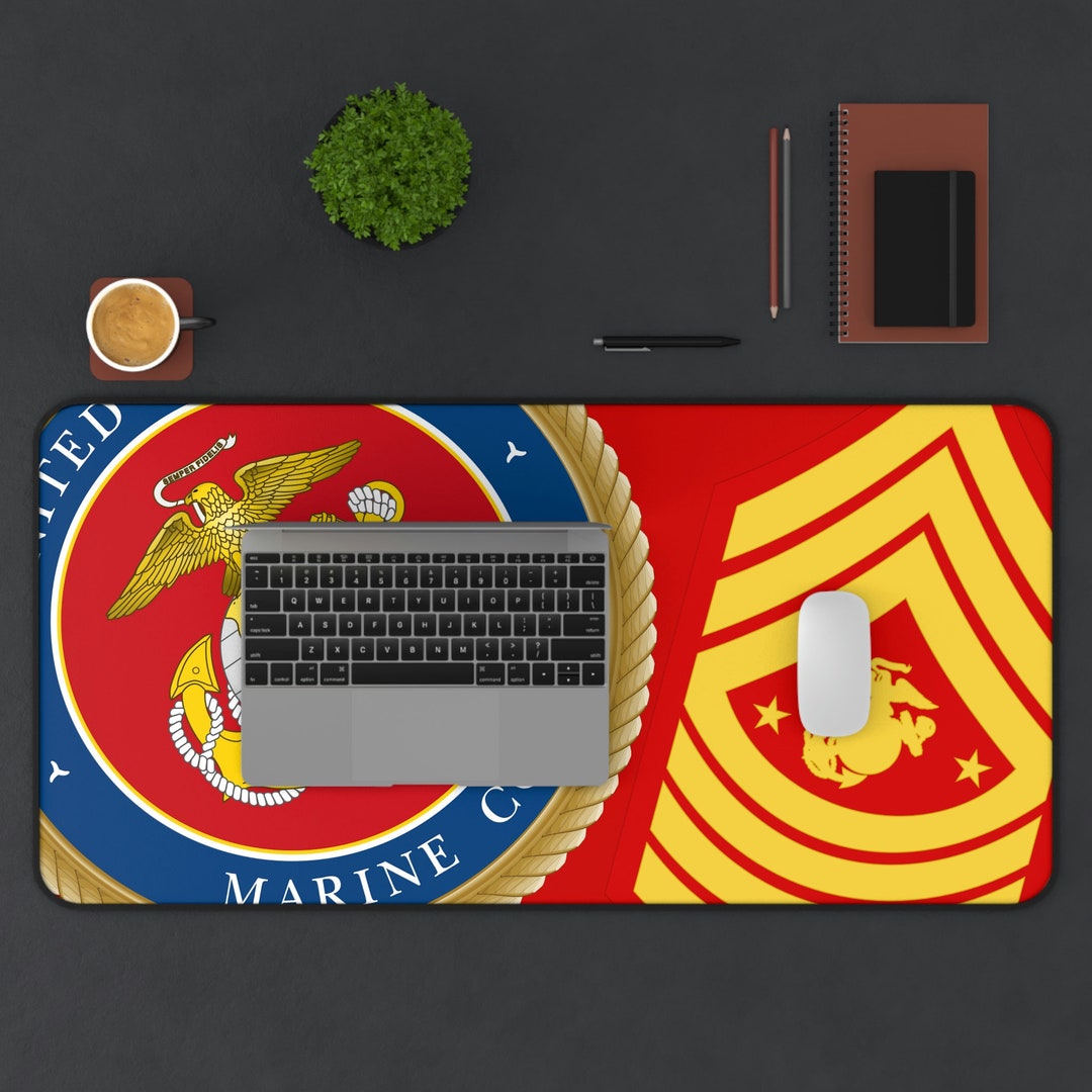 Custom USMC Desk Mat - Etsy