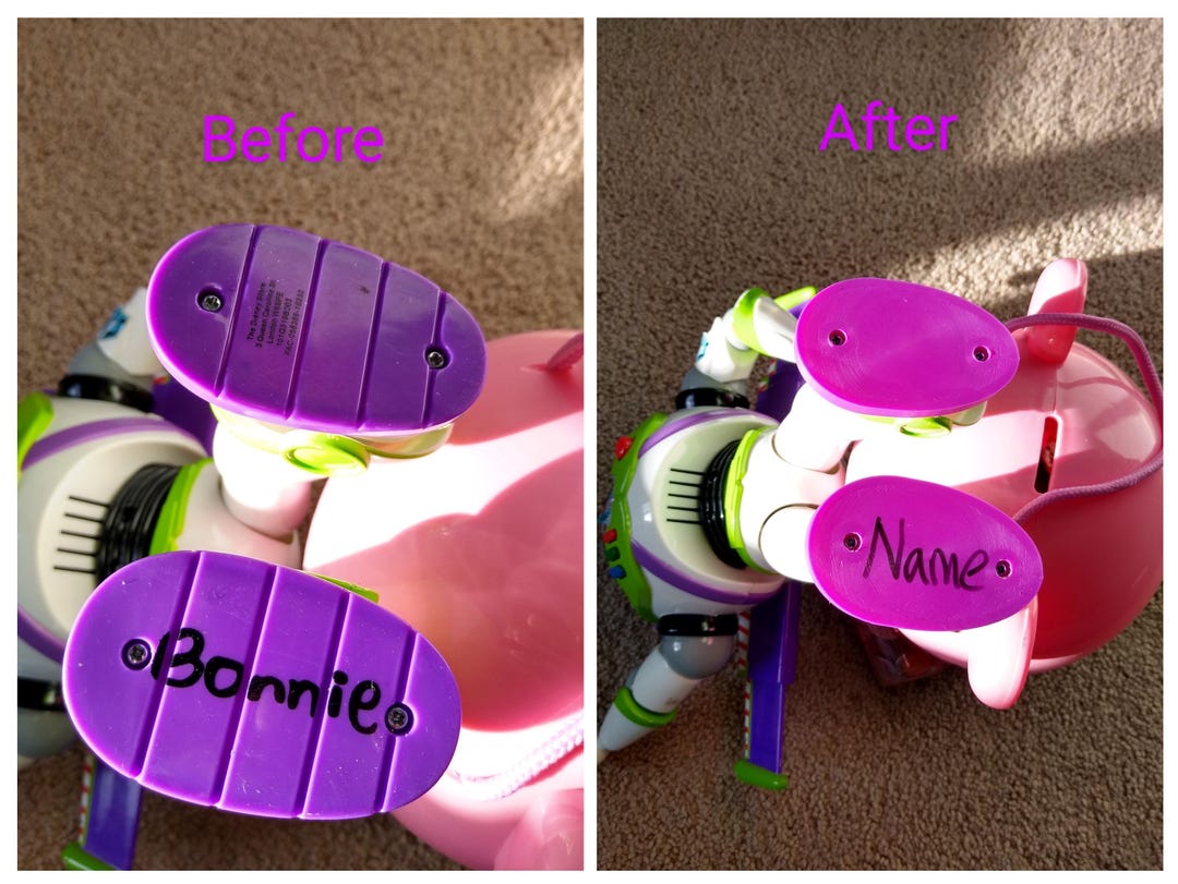 Buzz Lightyear Shoe Replacement Customize With Your Childs Name - Etsy