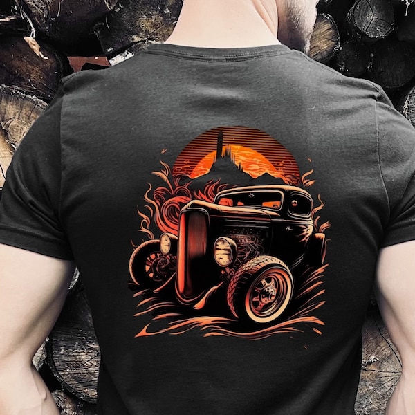 Hot Rod T Shirt - Etsy