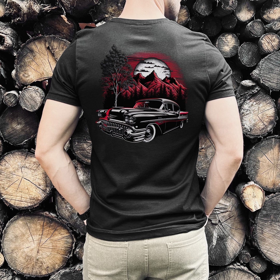 Hot Rod T-shirt, Rockabilly Clothing, Classic Car Mechanic Gift ...