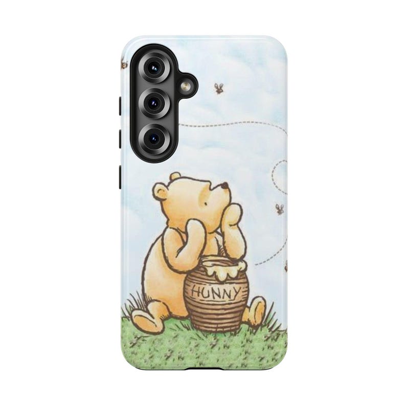 Classic Winnie the Pooh Tough Phone Case, Vintage Cartoons iPhone Cover ...