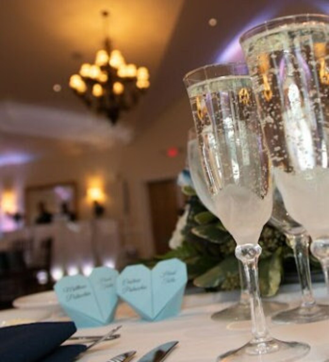 Origami Heart Place Cards - Etsy