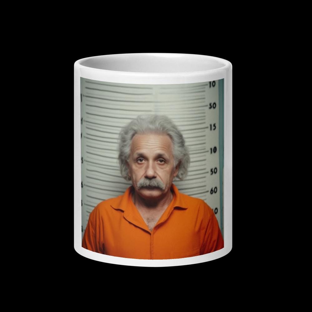 Custom Mugshot Mug With Your Photo – Funny Personalized Gift - Etsy