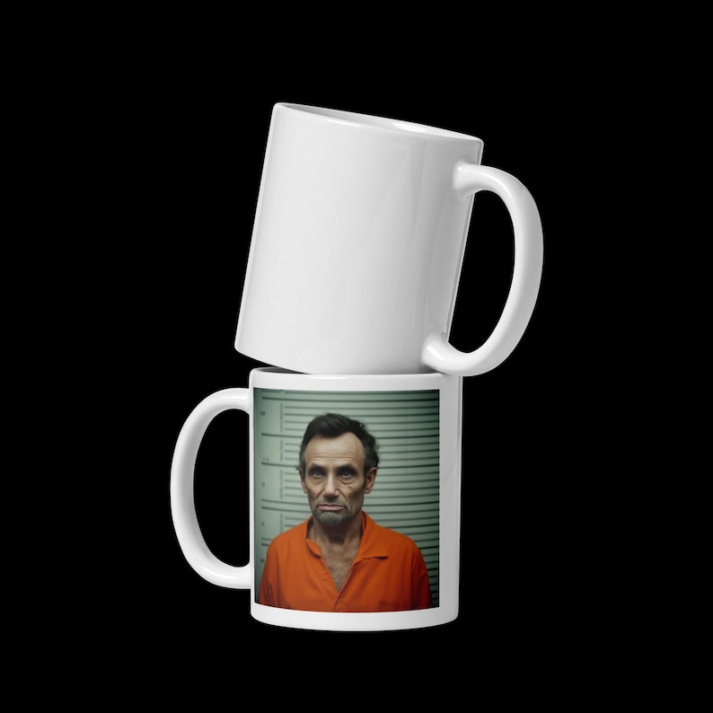 Custom Mugshot Mug With Your Photo Funny Personalized Gift - Etsy