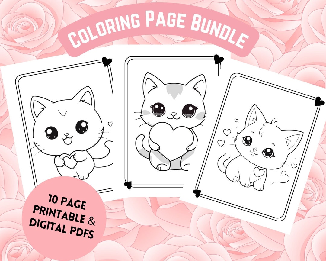 Valentine’s Day Coloring Pages, Kid’s Coloring Pages, Easy Valentine ...