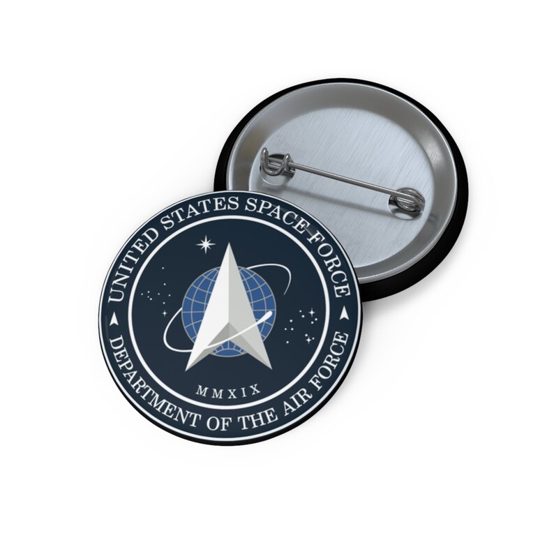Space Force Button Pins, New Space Force Branch Pins, Air Force Space ...