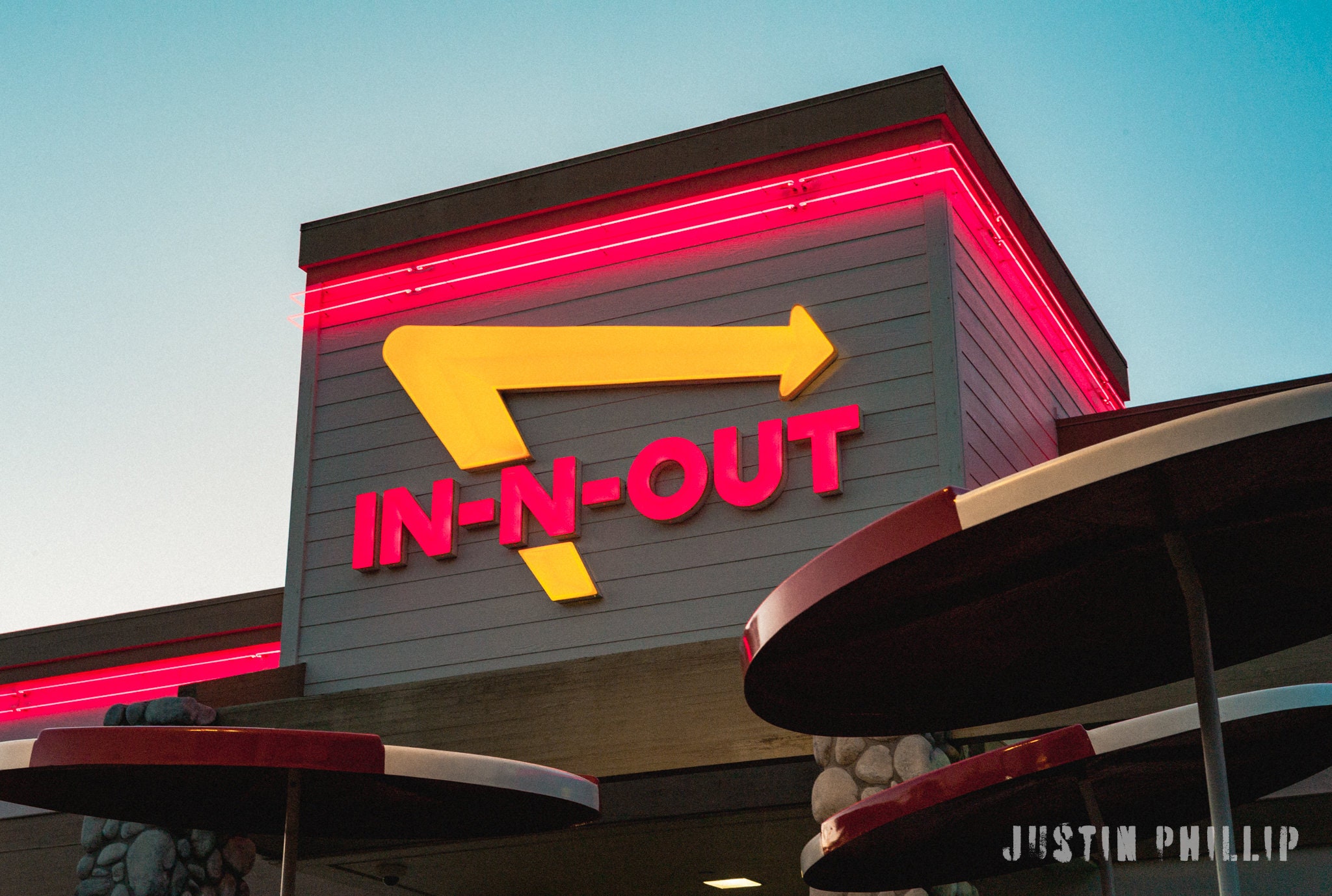 IN N OUT Burger - Restaurant - California - Fine Art Photograph - Neon ...