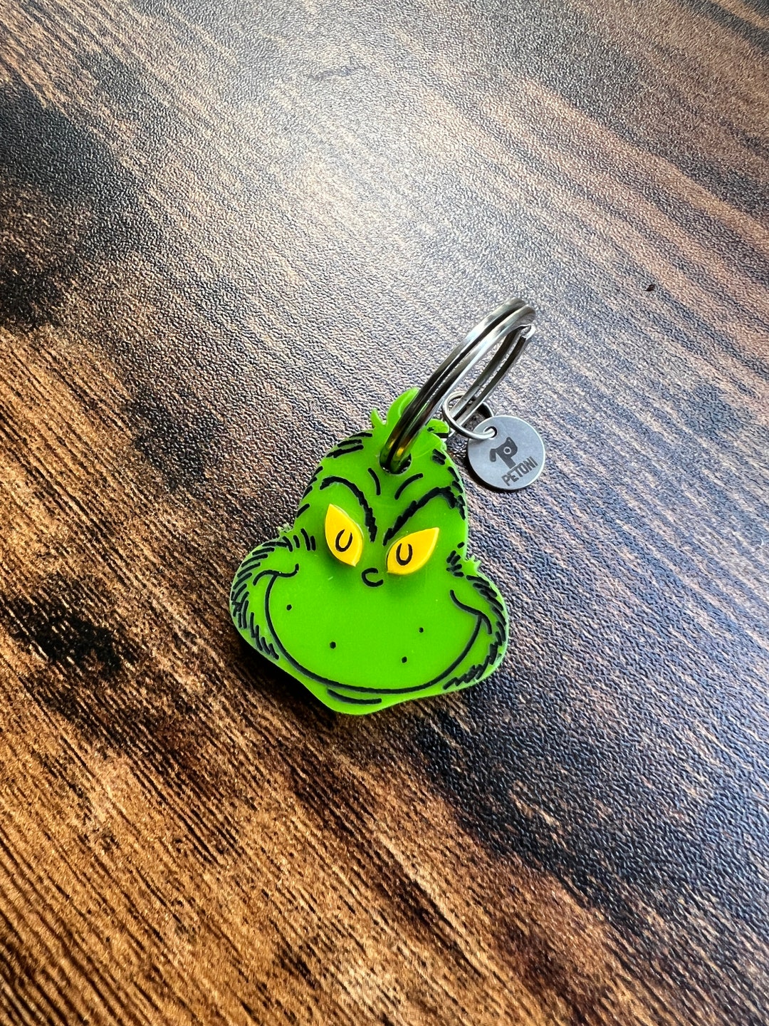 Personalized Grinch Pet ID Tag | Custom Handmade Pet Charm | the Grinch ...